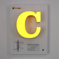 Full Set of Advertising Signage Samples High Quality Illuminated Lette ...