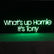 'What‘s up Homie It's Tony' Neon Sign – LC SIGN SHOP