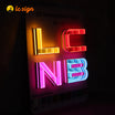 3D Advertising Display Infinity Mirror Sign LED Track Letters Sample B ...